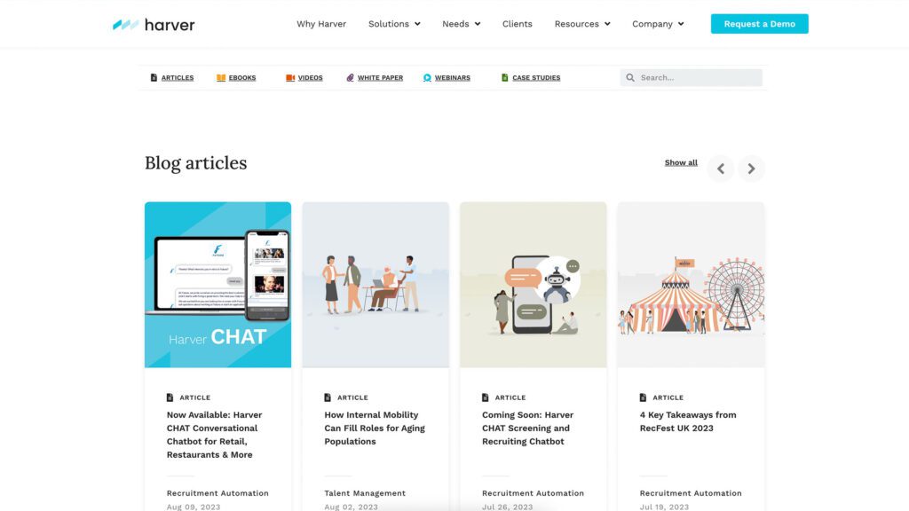 Harver - California Wordpress Developer